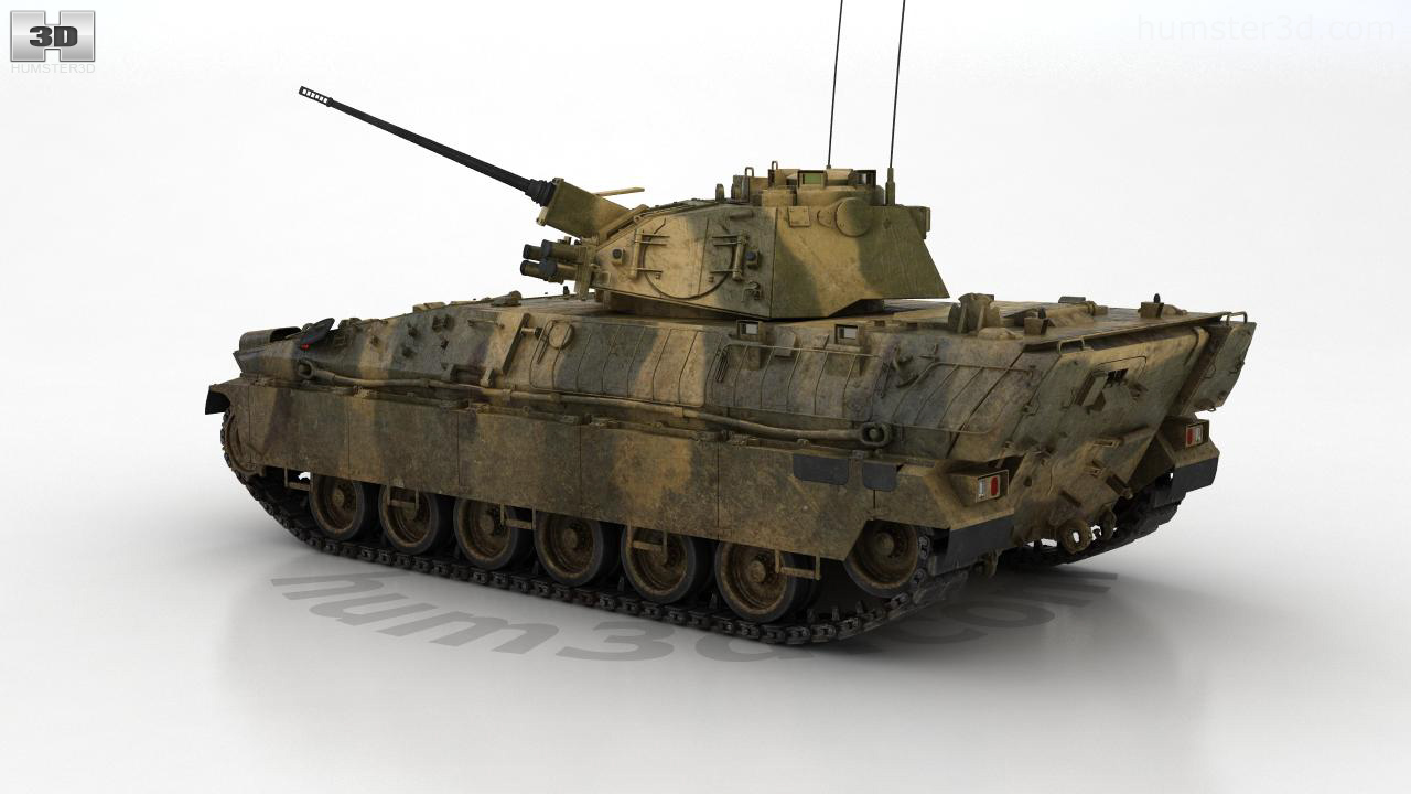 360 view of Dardo IFV 3D model - 3DModels store