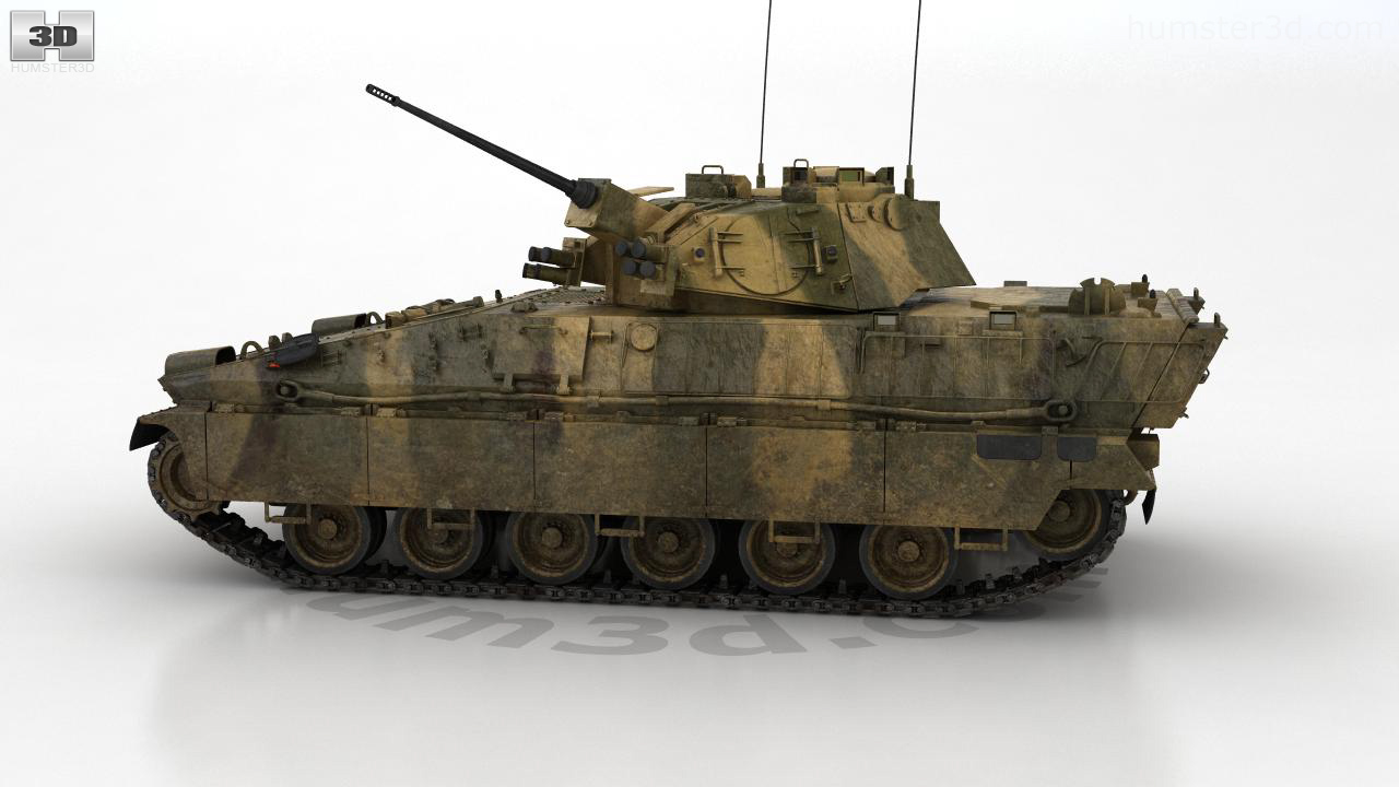 360 view of Dardo IFV 3D model - 3DModels store