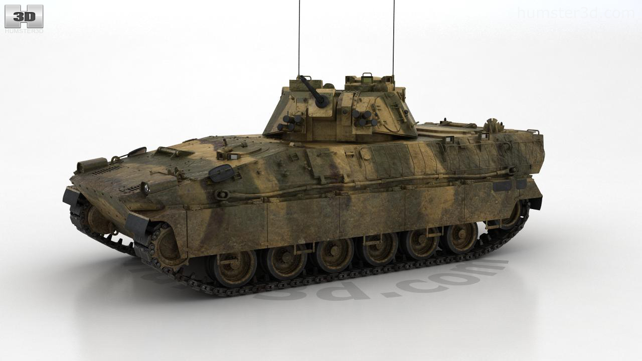 360 view of Dardo IFV 3D model - 3DModels store
