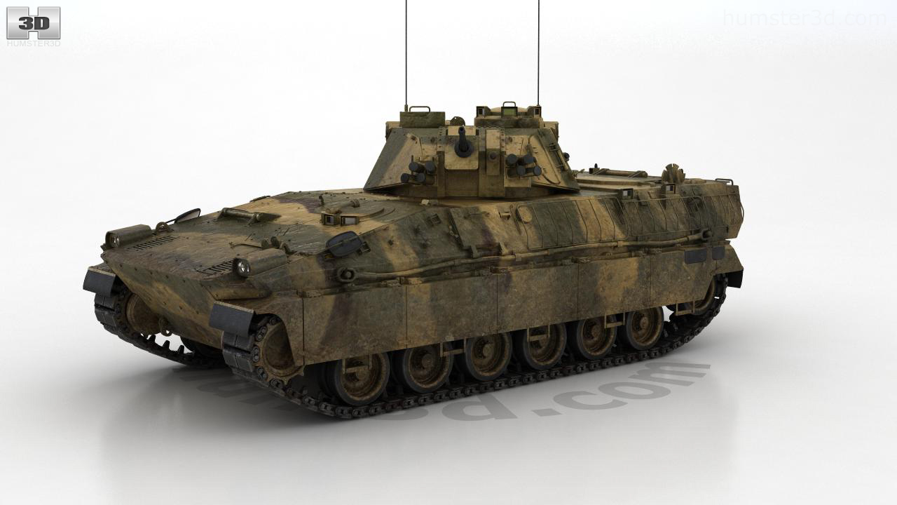 360 view of Dardo IFV 3D model - 3DModels store