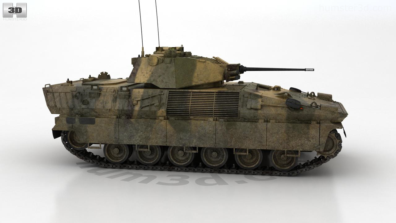360 view of Dardo IFV 3D model - 3DModels store