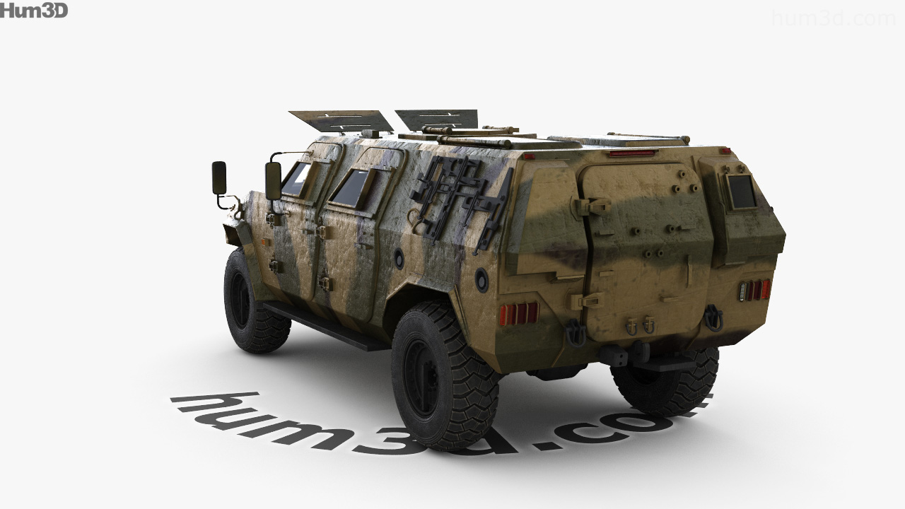 360 view of Dongfeng CSK-131 Mengshi 3D model - 3DModels store