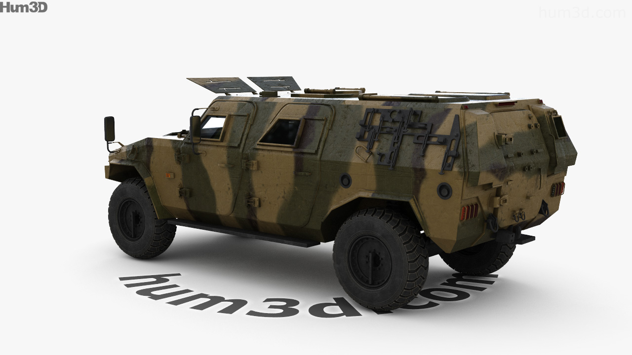 360 view of Dongfeng CSK-131 Mengshi 3D model - 3DModels store