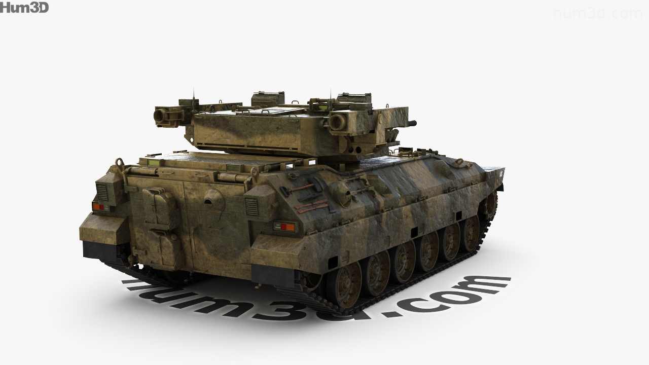 360 view of Mitsubishi Type 89 IFV 3D model - 3DModels store