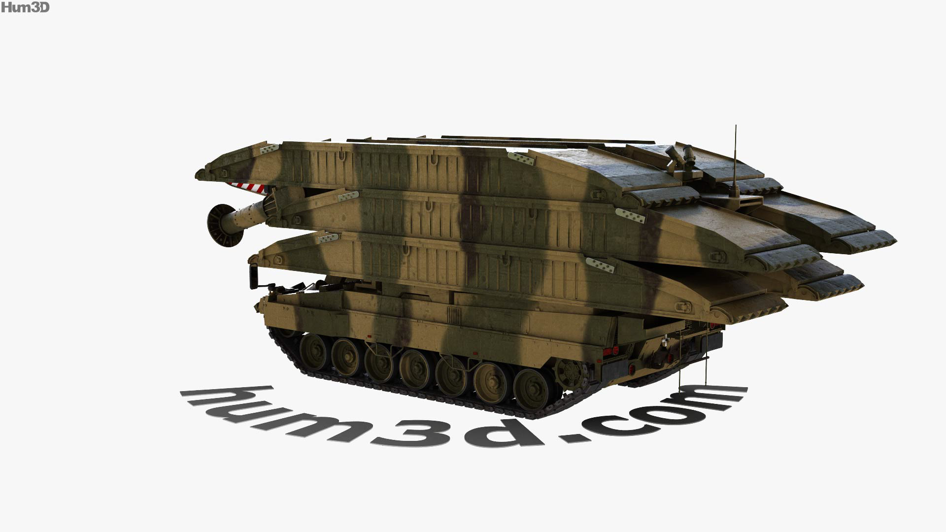 360 view of PSB 2 Armored Bridgelayer 3D model - 3DModels store