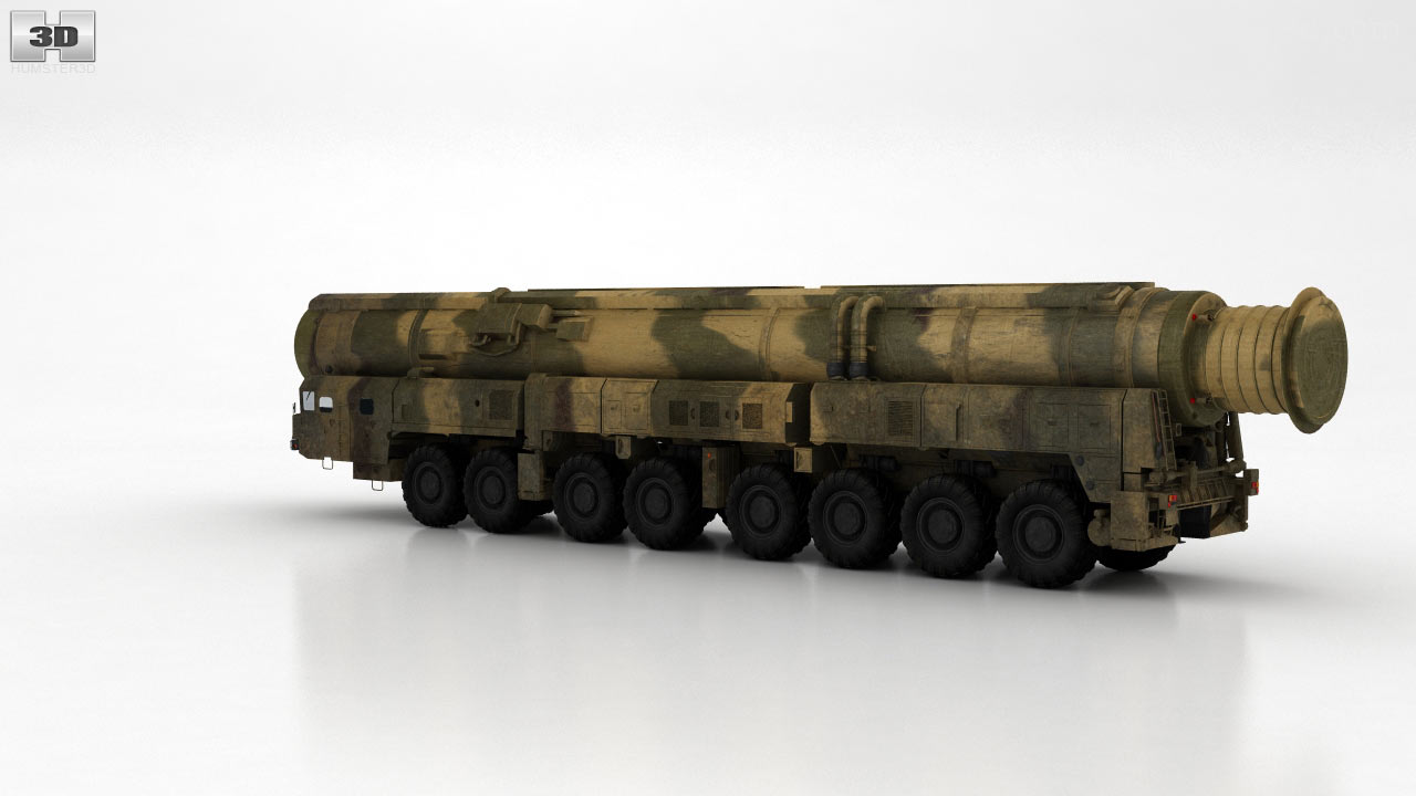 360 view of RT-2PM2 Topol-M 3D model - 3DModels store