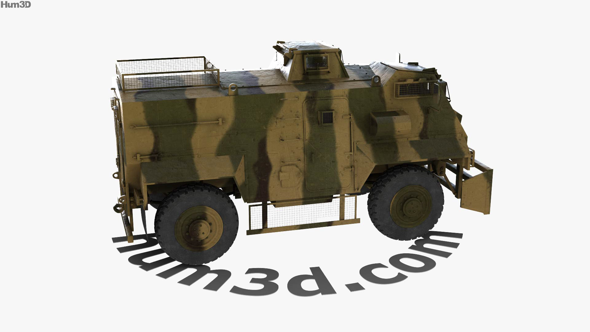 360 view of Saxon APC 3D model - 3DModels store