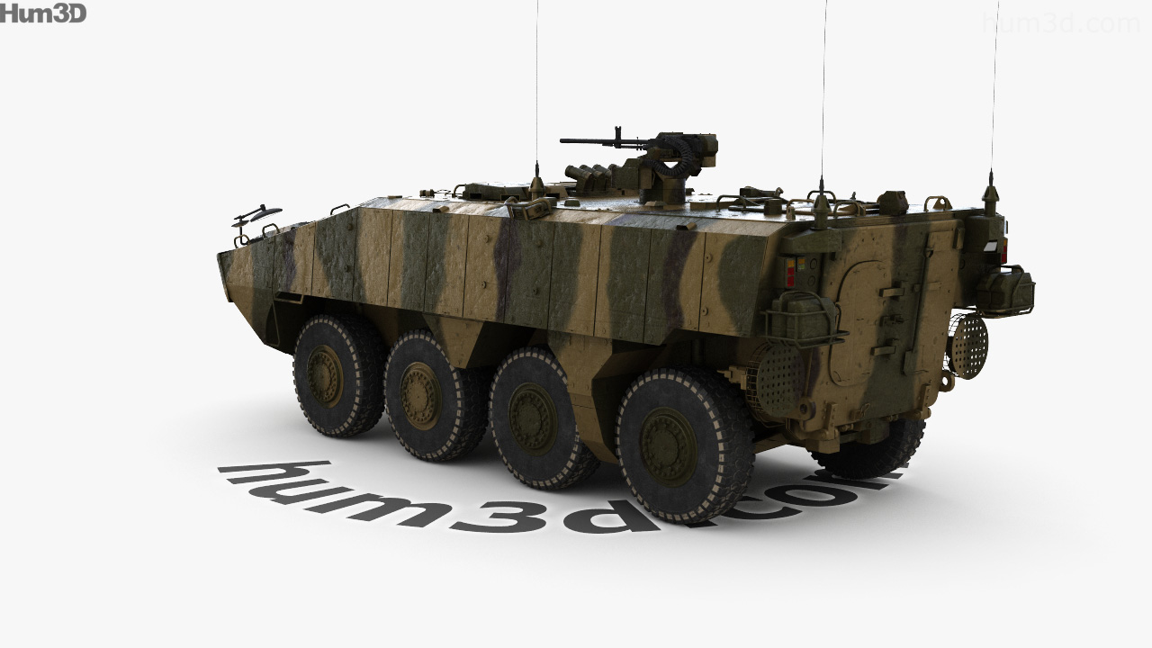 360 view of Terrex ICV 3D model - 3DModels store