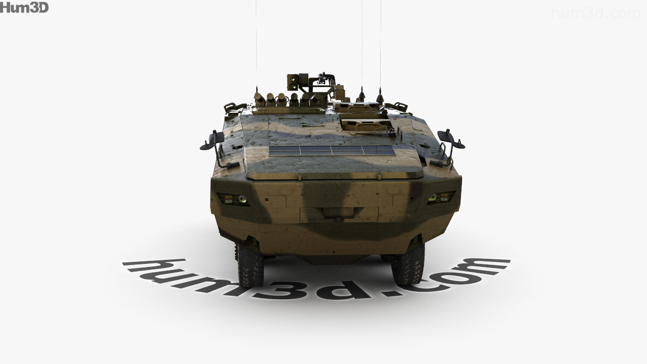 360 view of Terrex ICV 3D model - 3DModels store
