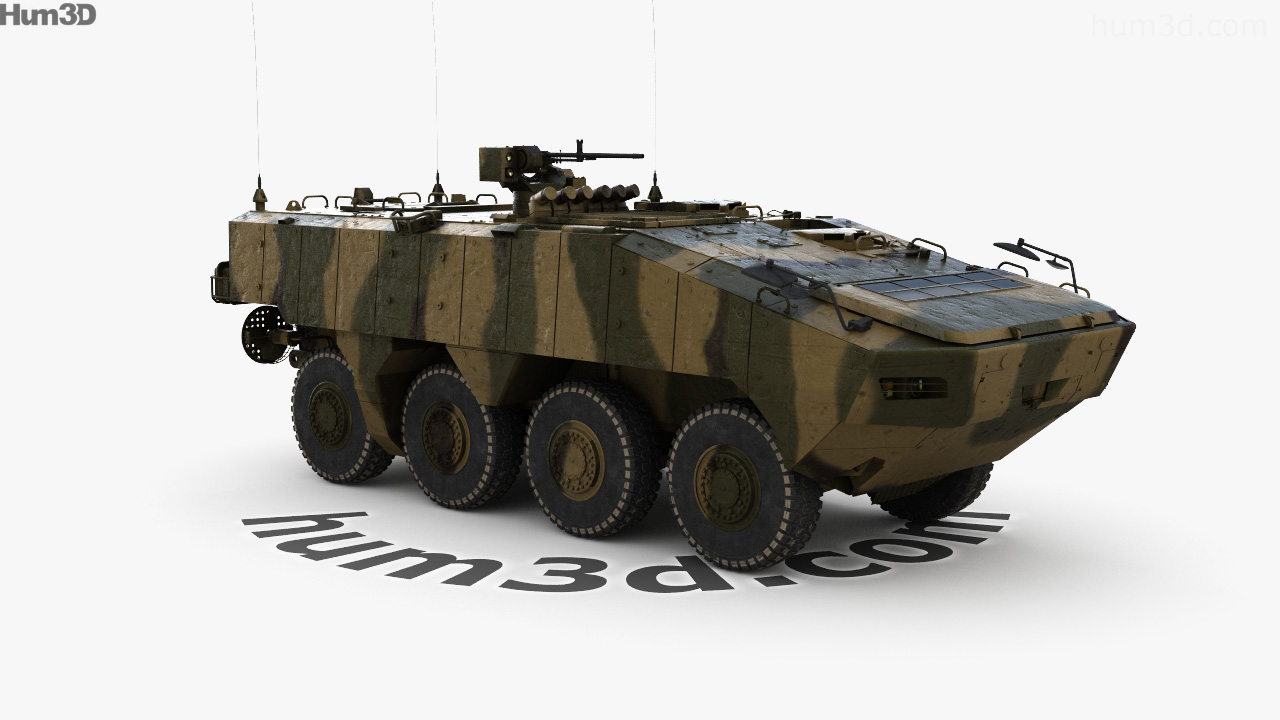 360 view of Terrex ICV 3D model - 3DModels store