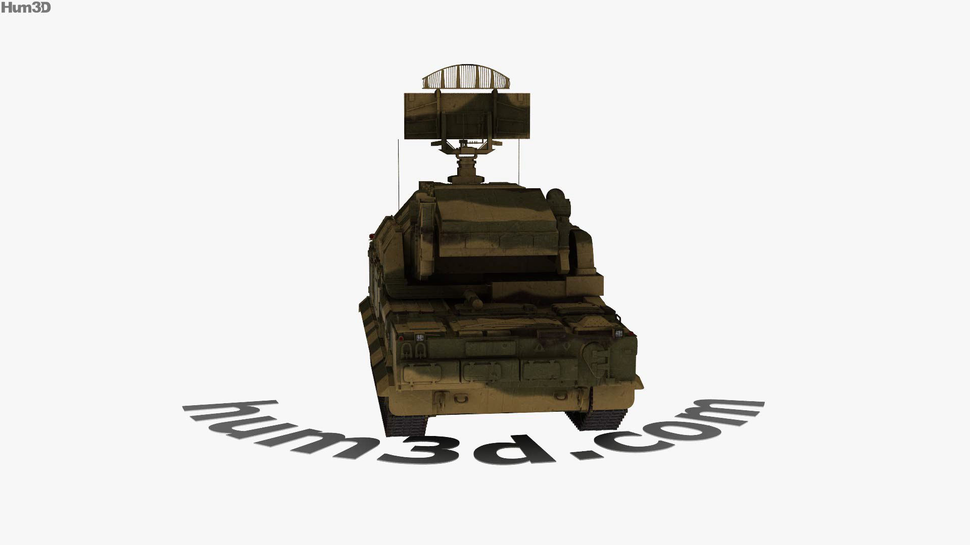 360 view of Tor missile system 3D model - 3DModels store