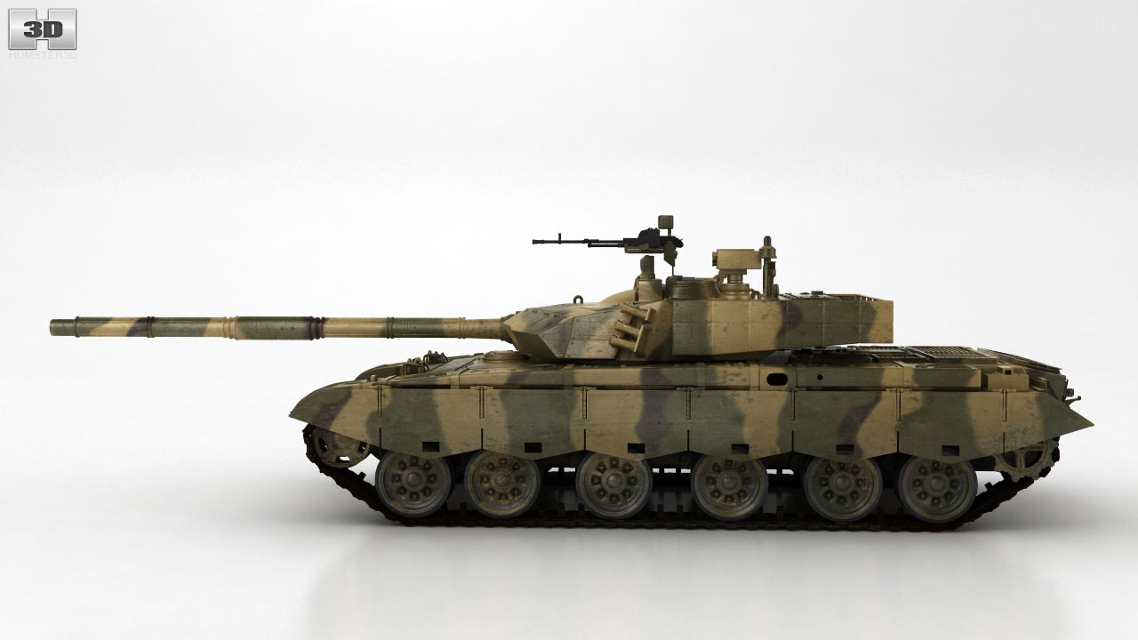 360 view of Type 99 Tank 3D model - 3DModels store