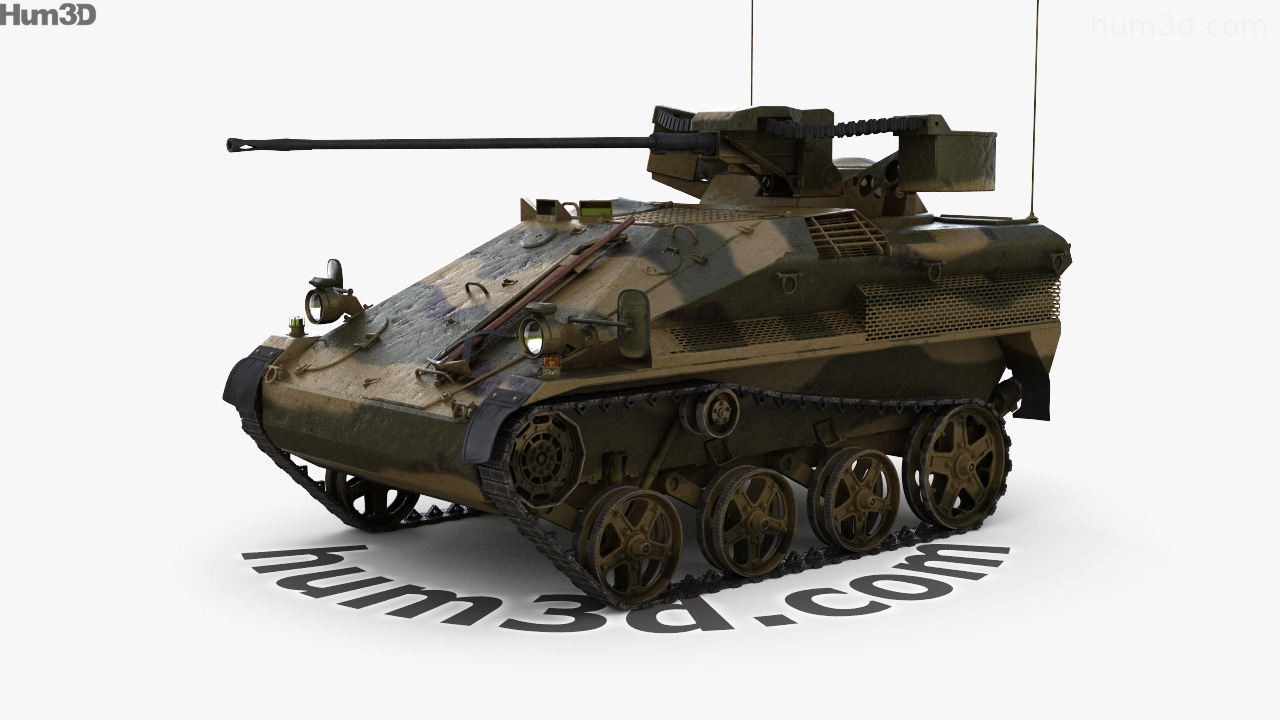 360 view of Wiesel AWC 3D model - 3DModels store
