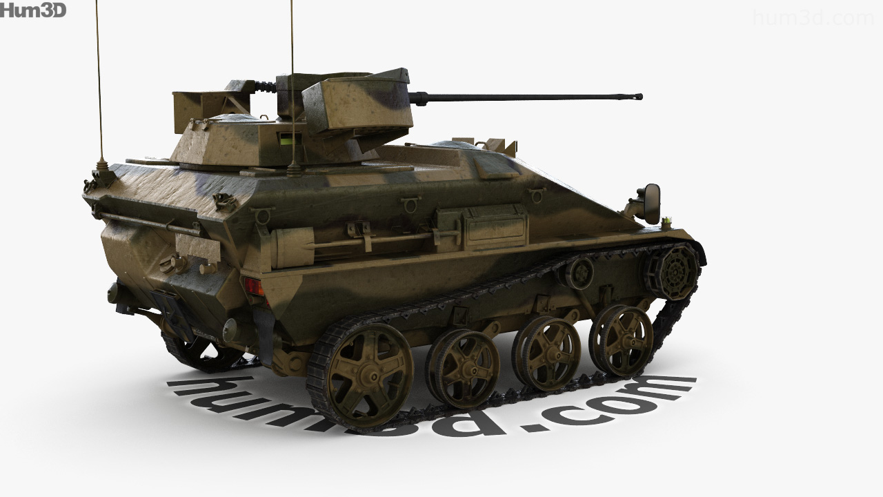 360 view of Wiesel AWC 3D model - 3DModels store