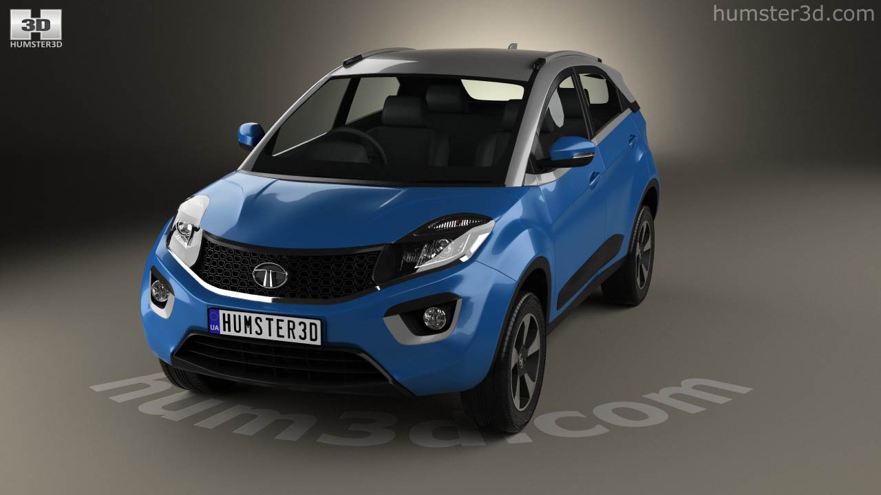 360 view of Tata Nexon 2019 3D model - 3DModels store