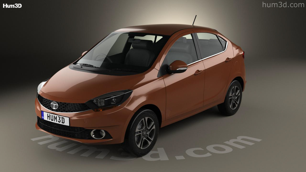 360 view of Tata Tigor 2020 3D model - 3DModels store