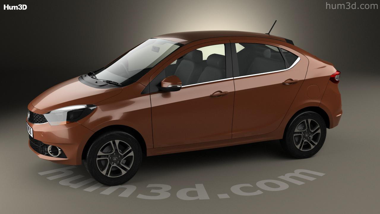 360 view of Tata Tigor 2020 3D model - 3DModels store