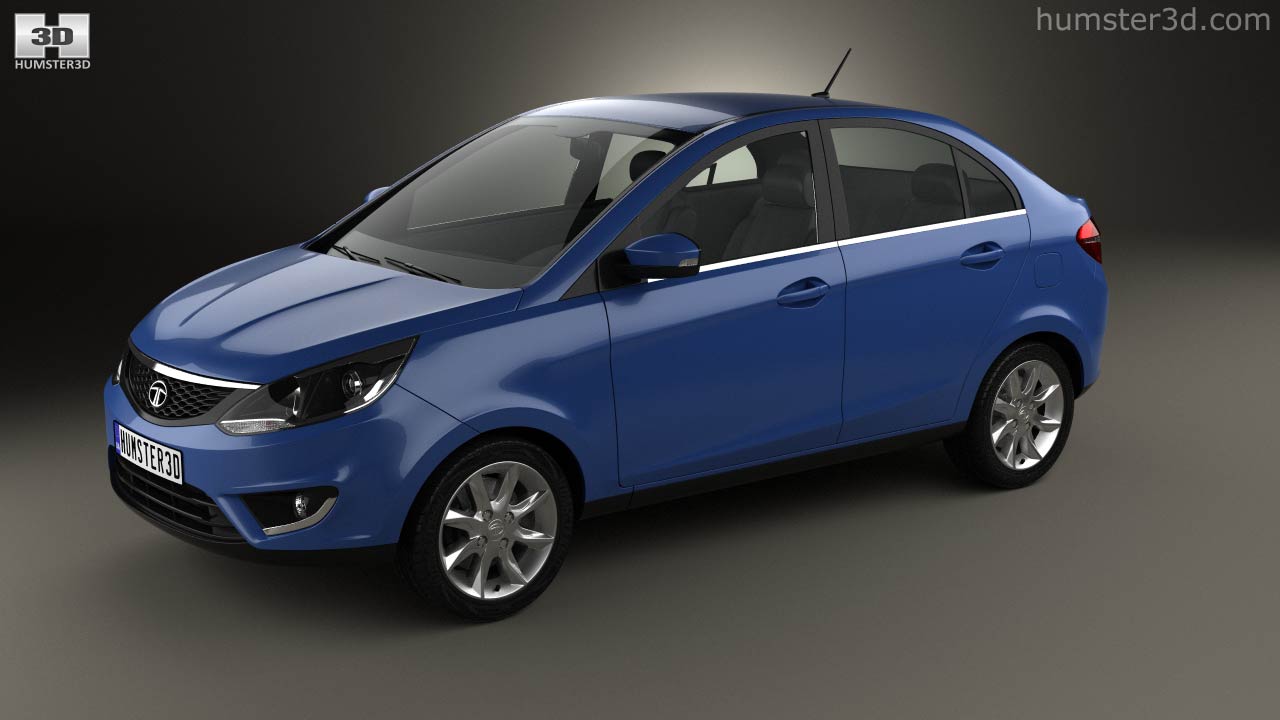 360 view of Tata Zest 2017 3D model - 3DModels store