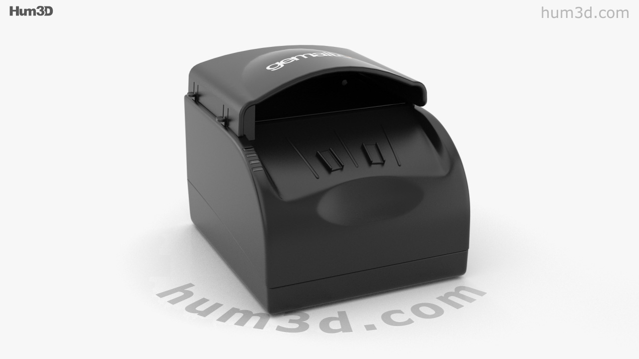 360 view of Thales Gemalto AT9000 MK2 Document reader 3D model ...