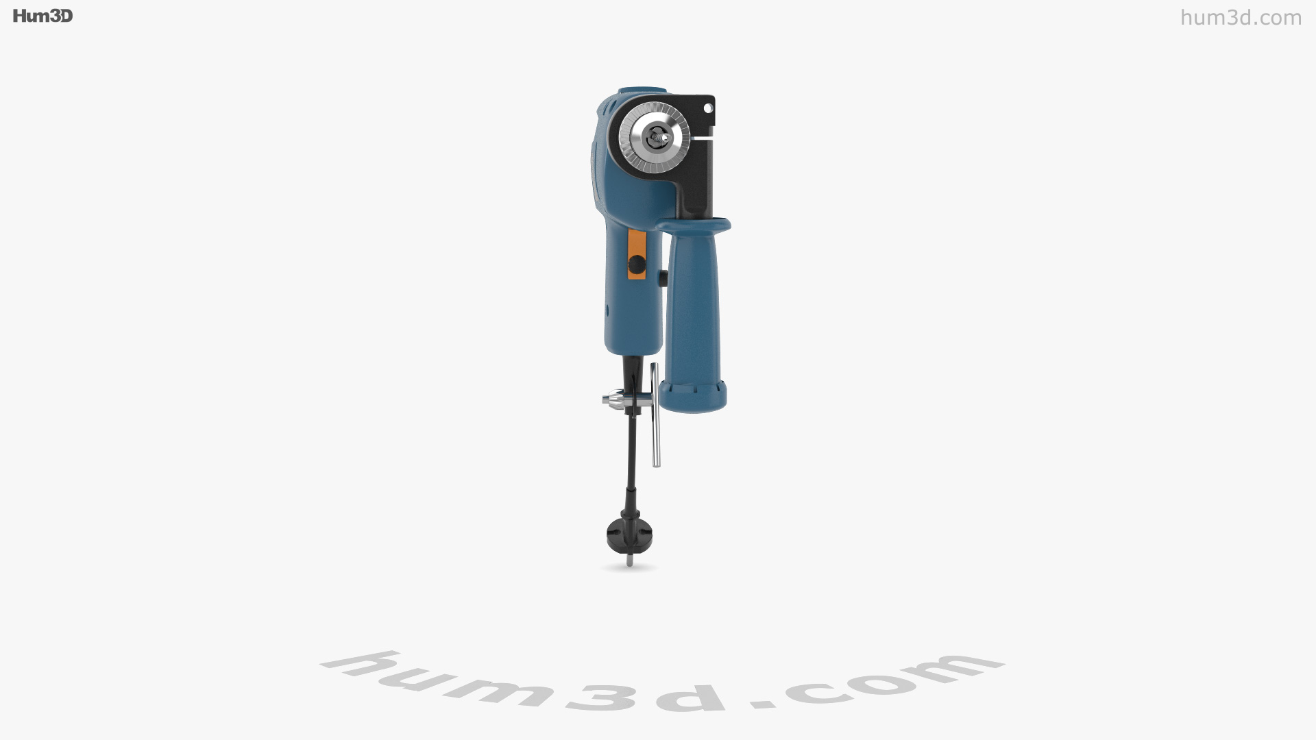 360 view of Drill 3D model - 3DModels store
