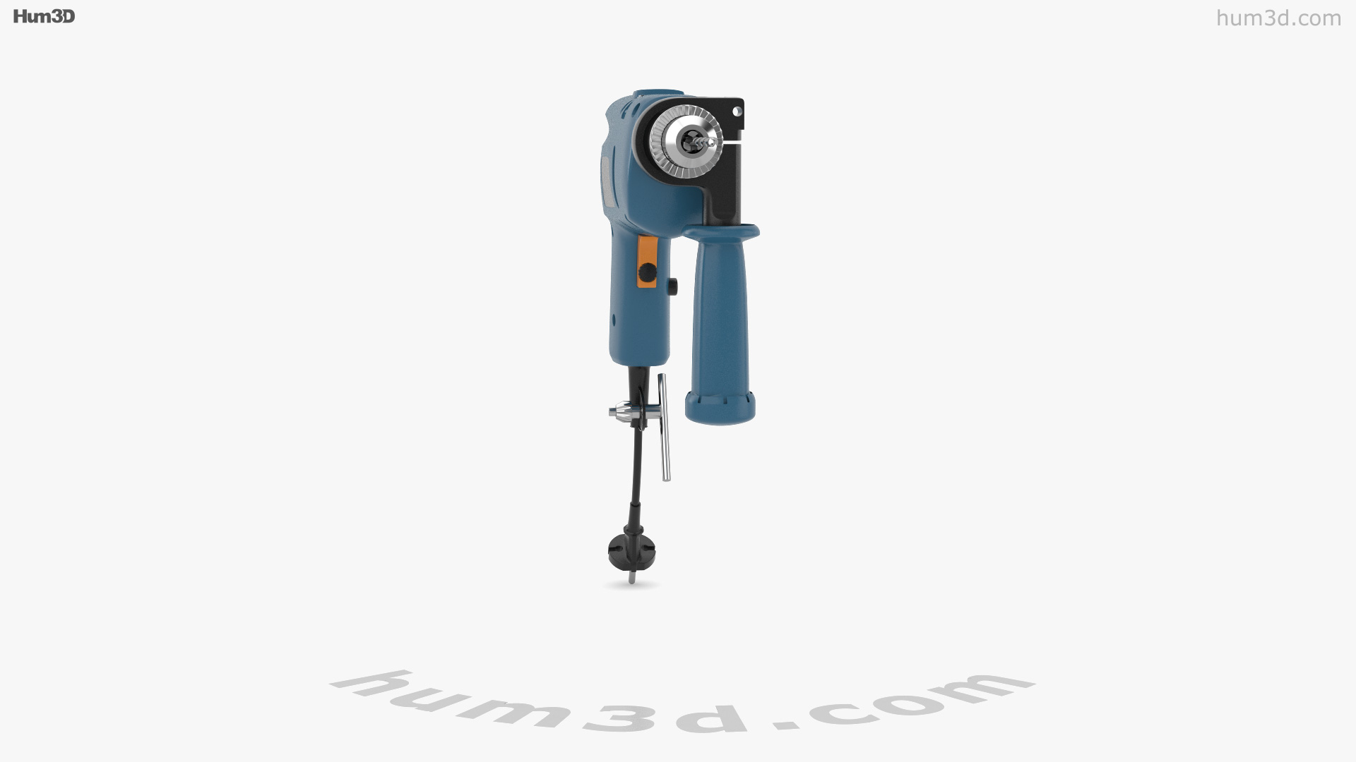 360 view of Drill 3D model - 3DModels store