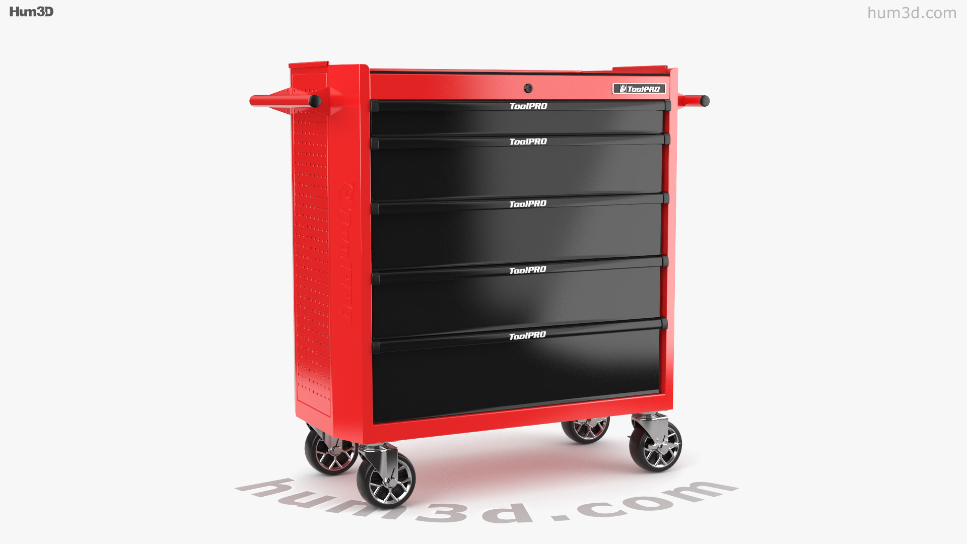 360 view of Tool Cabinet 3D model - 3DModels store