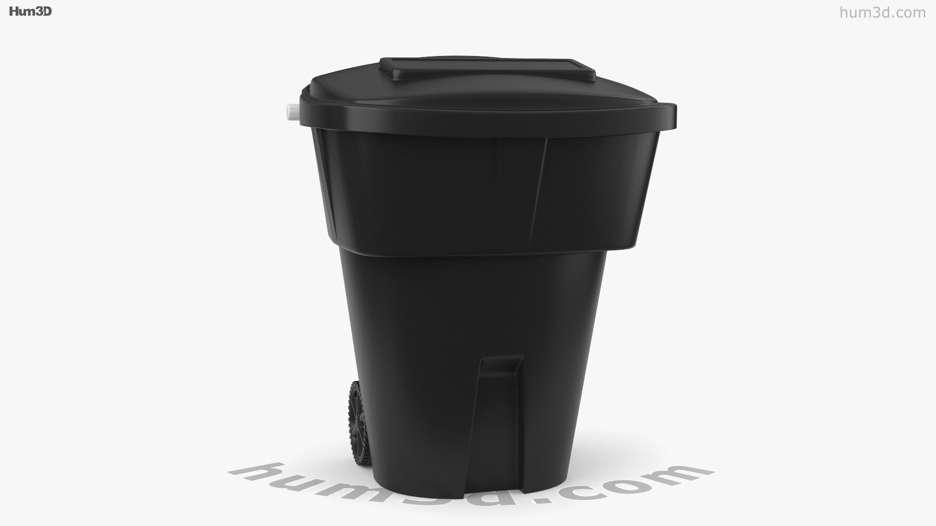 360 view of Roto Industries Waste Container 3D model - 3DModels store