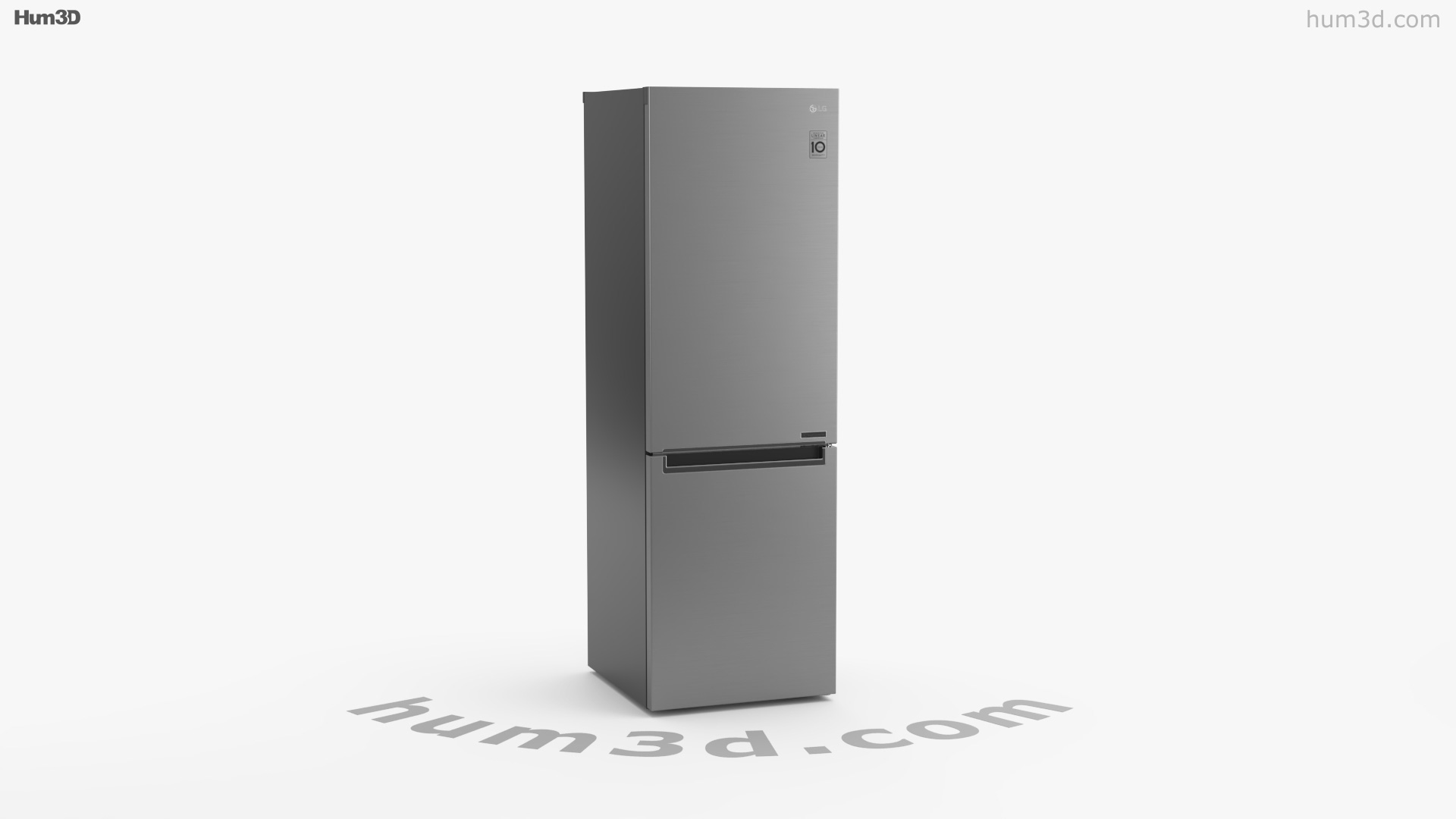 360 view of LG Refrigerator 3D model - 3DModels store