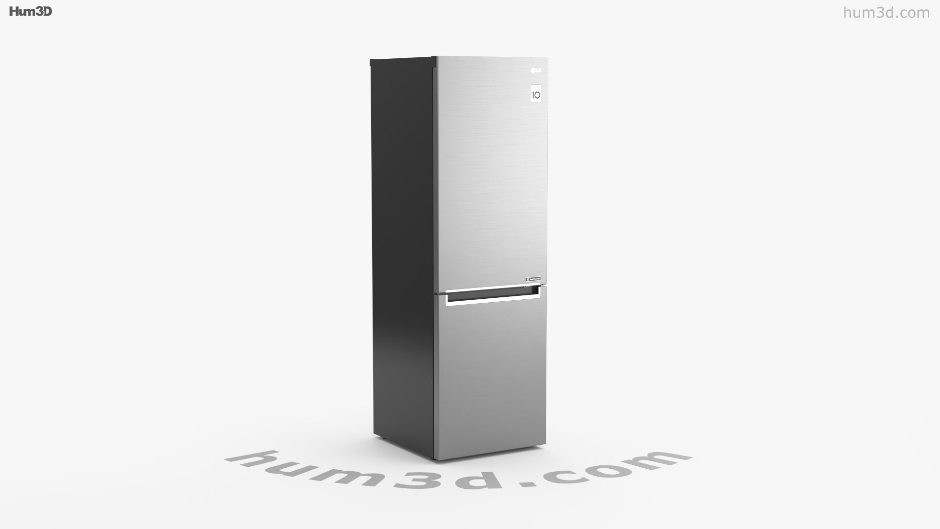 360 view of LG Refrigerator 3D model - 3DModels store