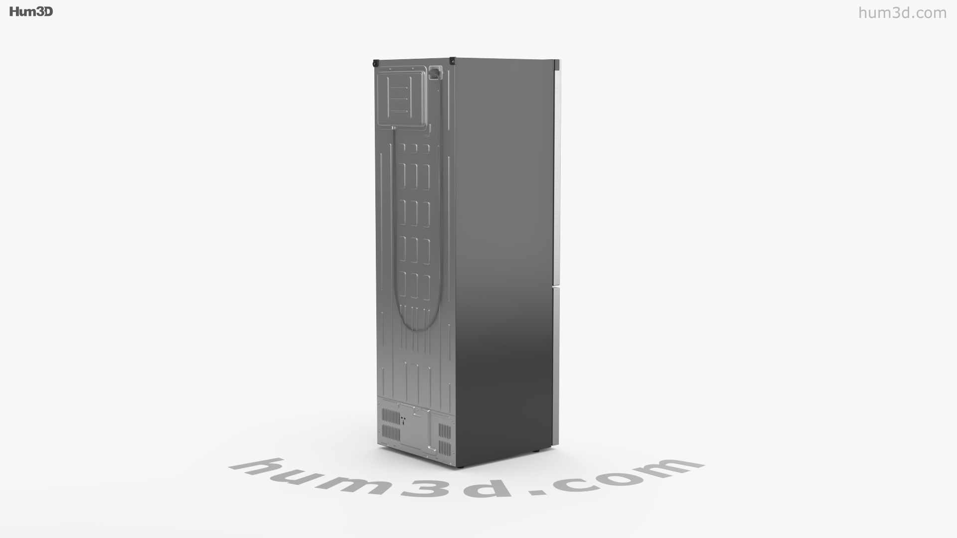 360 view of LG Refrigerator 3D model - 3DModels store