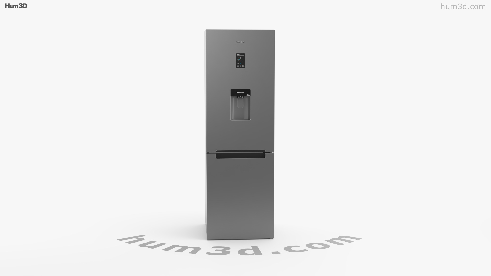 360 view of Samsung Fridge 3D model - 3DModels store