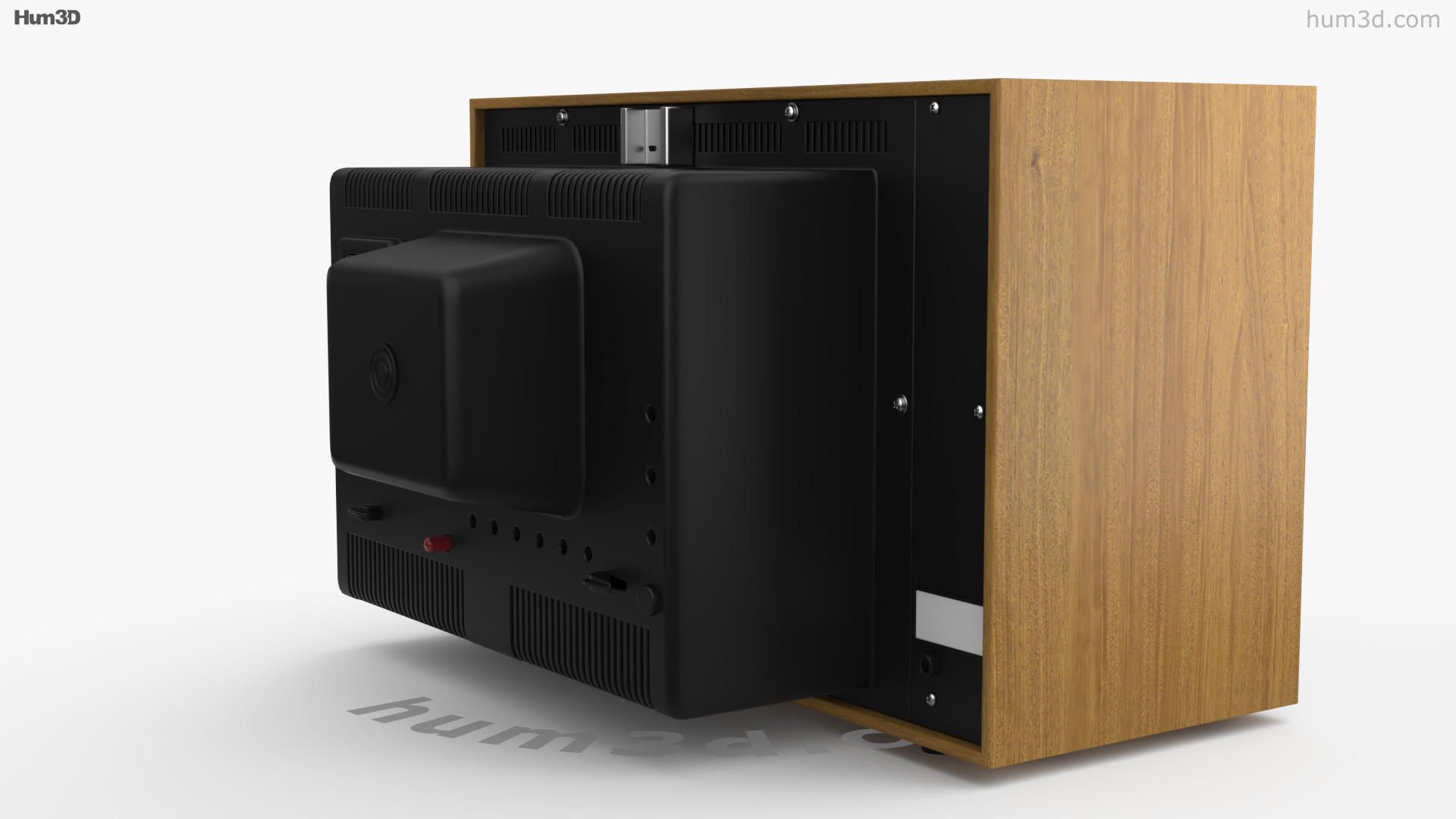 360 view of Sony Trinitron 1970 Television 3D model - 3DModels store