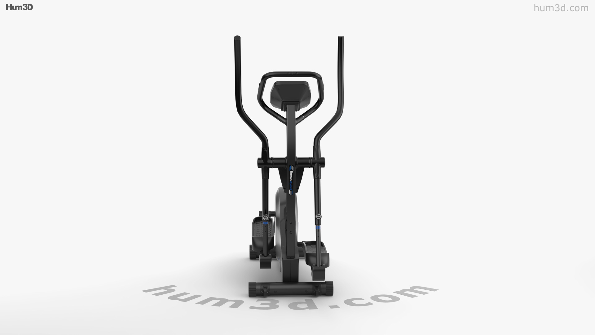 360 view of Elliptical Cross Trainer 3D model - 3DModels store