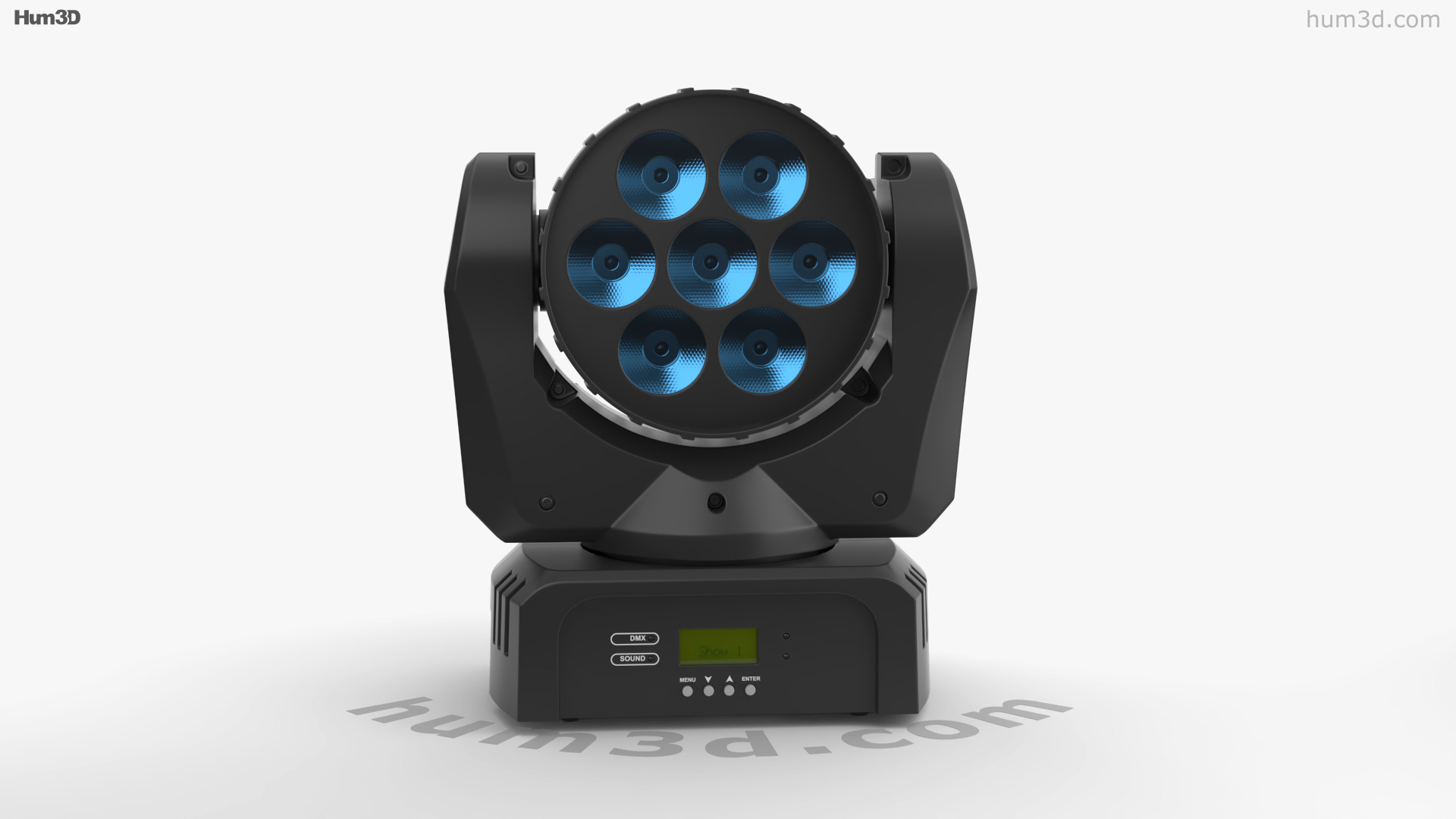 360 view of Stage LED Light 3D model - 3DModels store