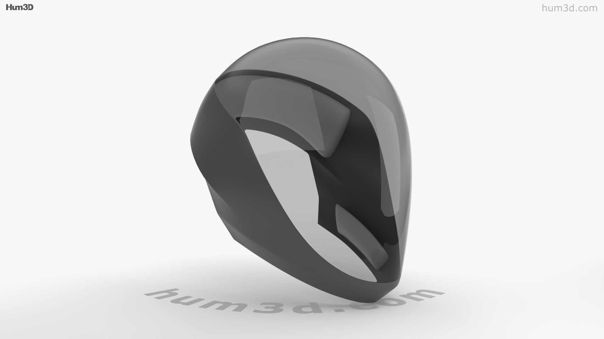 360 view of Tron Legacy Helmet 3D model - 3DModels store