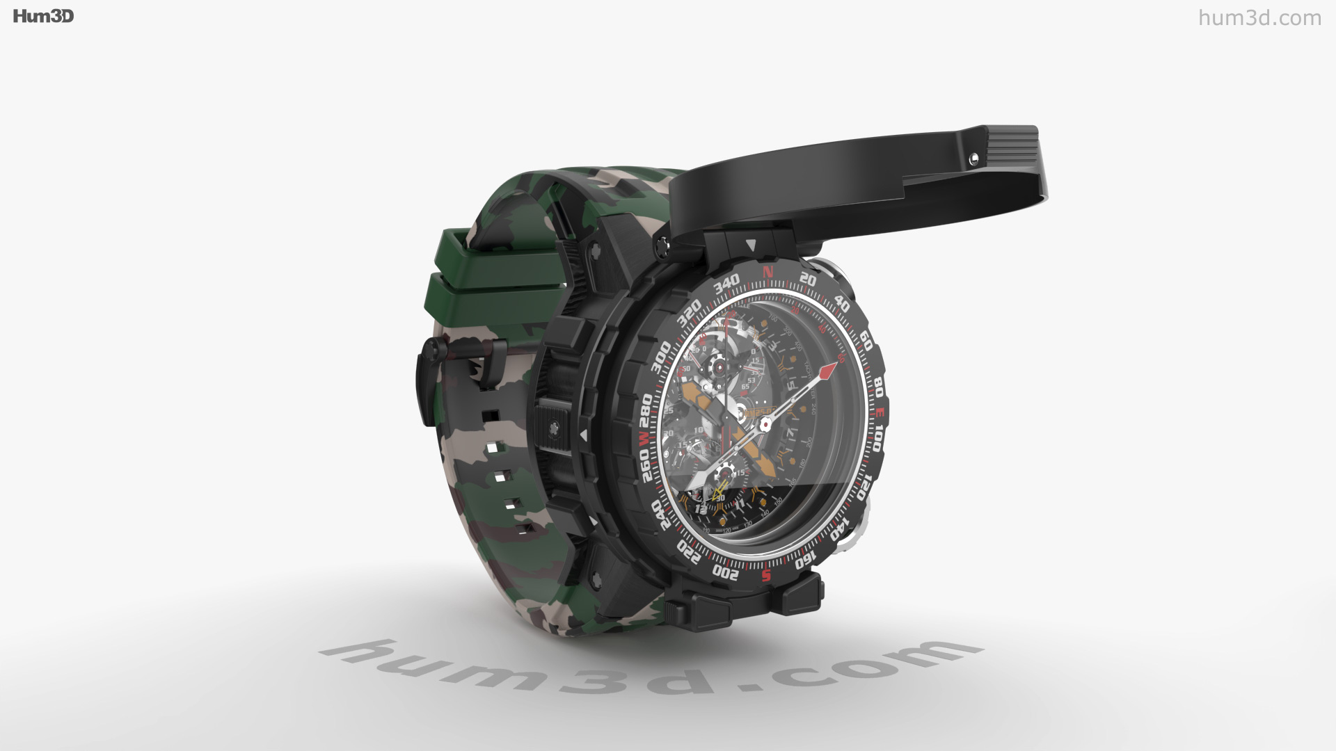 360 view of Richard Mille RM 25 01 Tourbillon Adventure Sylvester ...