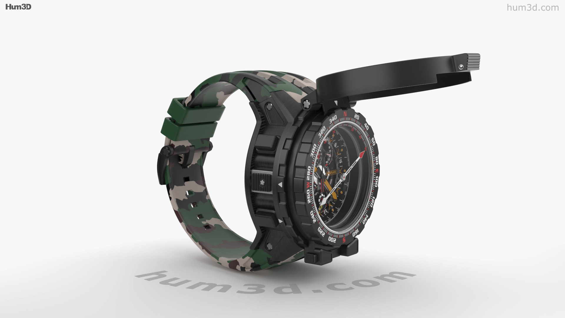 360 view of Richard Mille RM 25 01 Tourbillon Adventure Sylvester ...