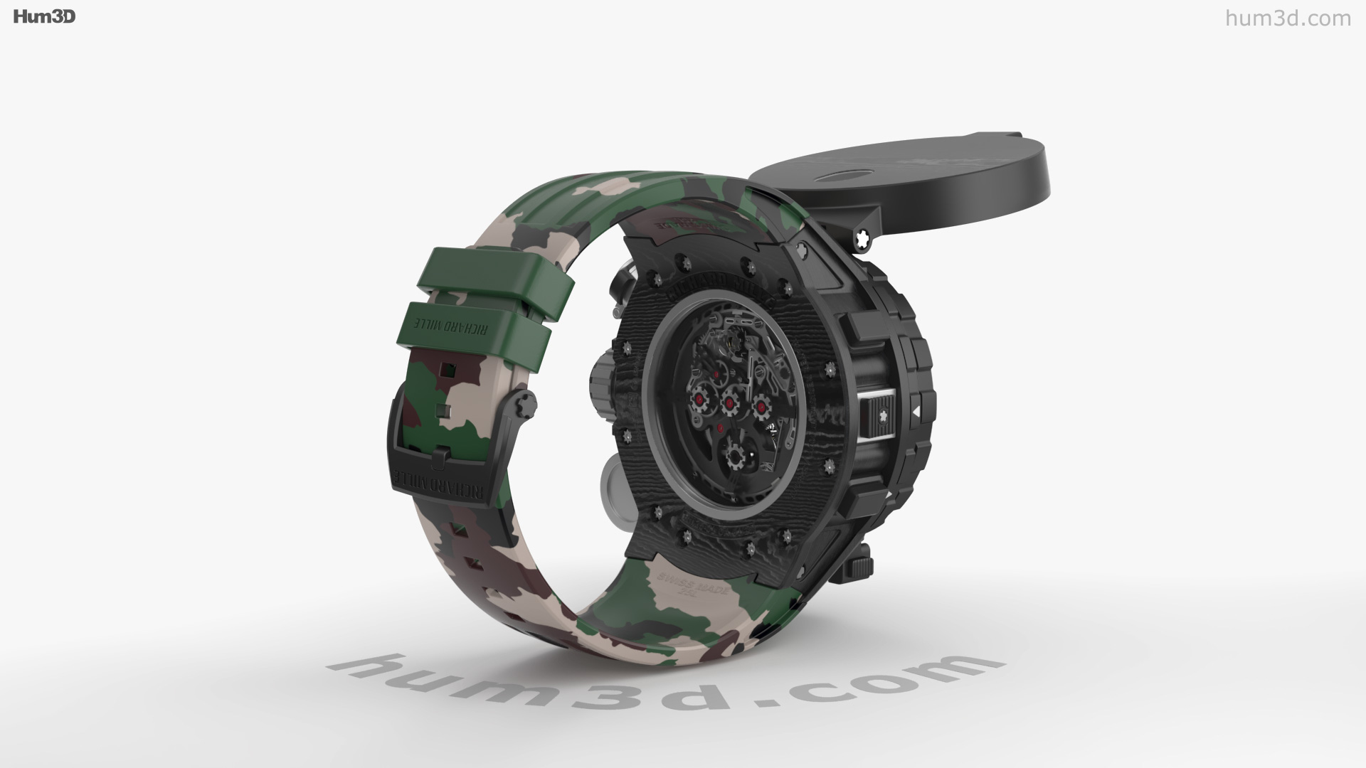 360 view of Richard Mille RM 25 01 Tourbillon Adventure Sylvester ...