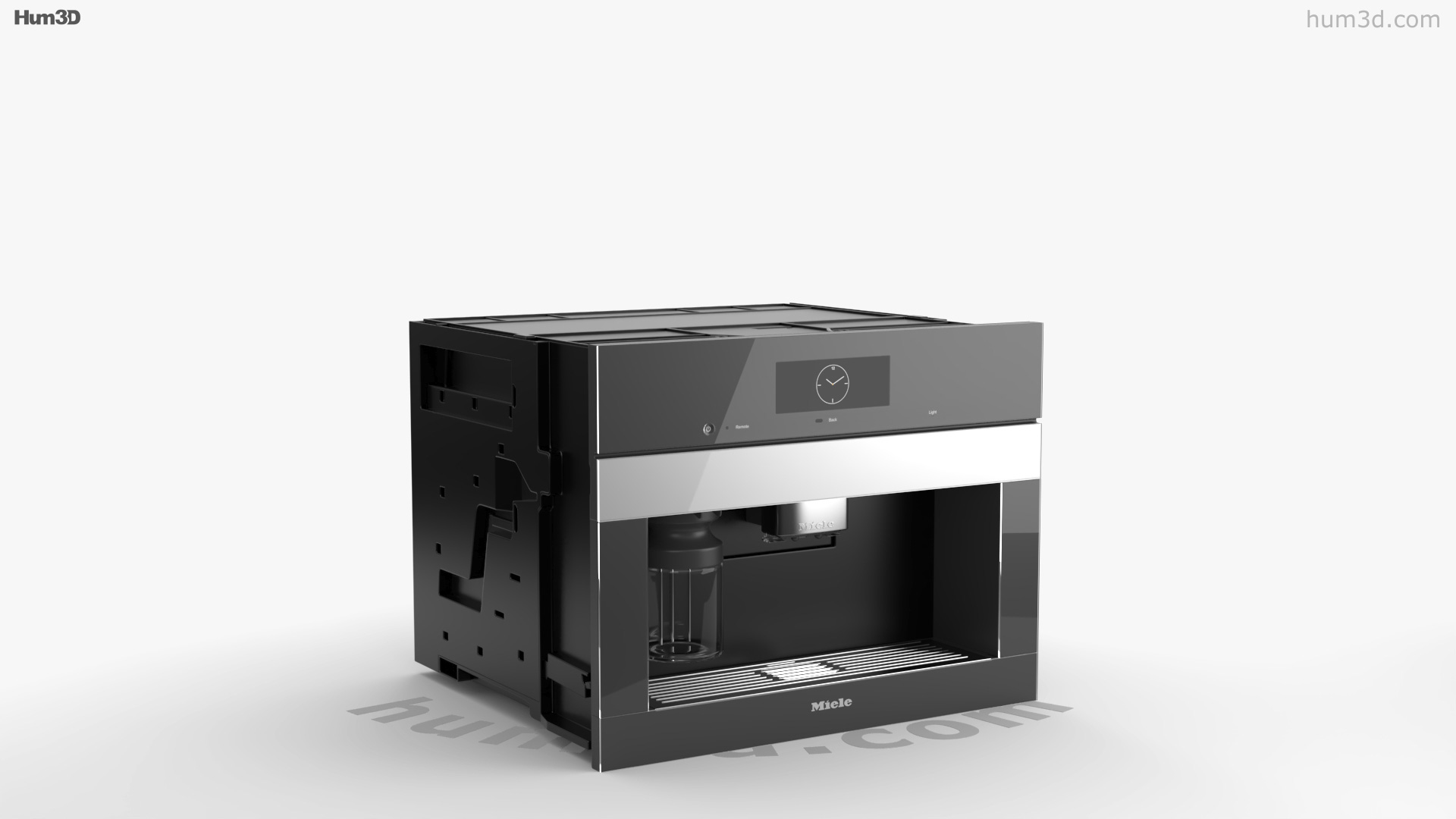 360 view of Miele CVA 7840 Built In Coffee Machine 3D model - 3DModels ...