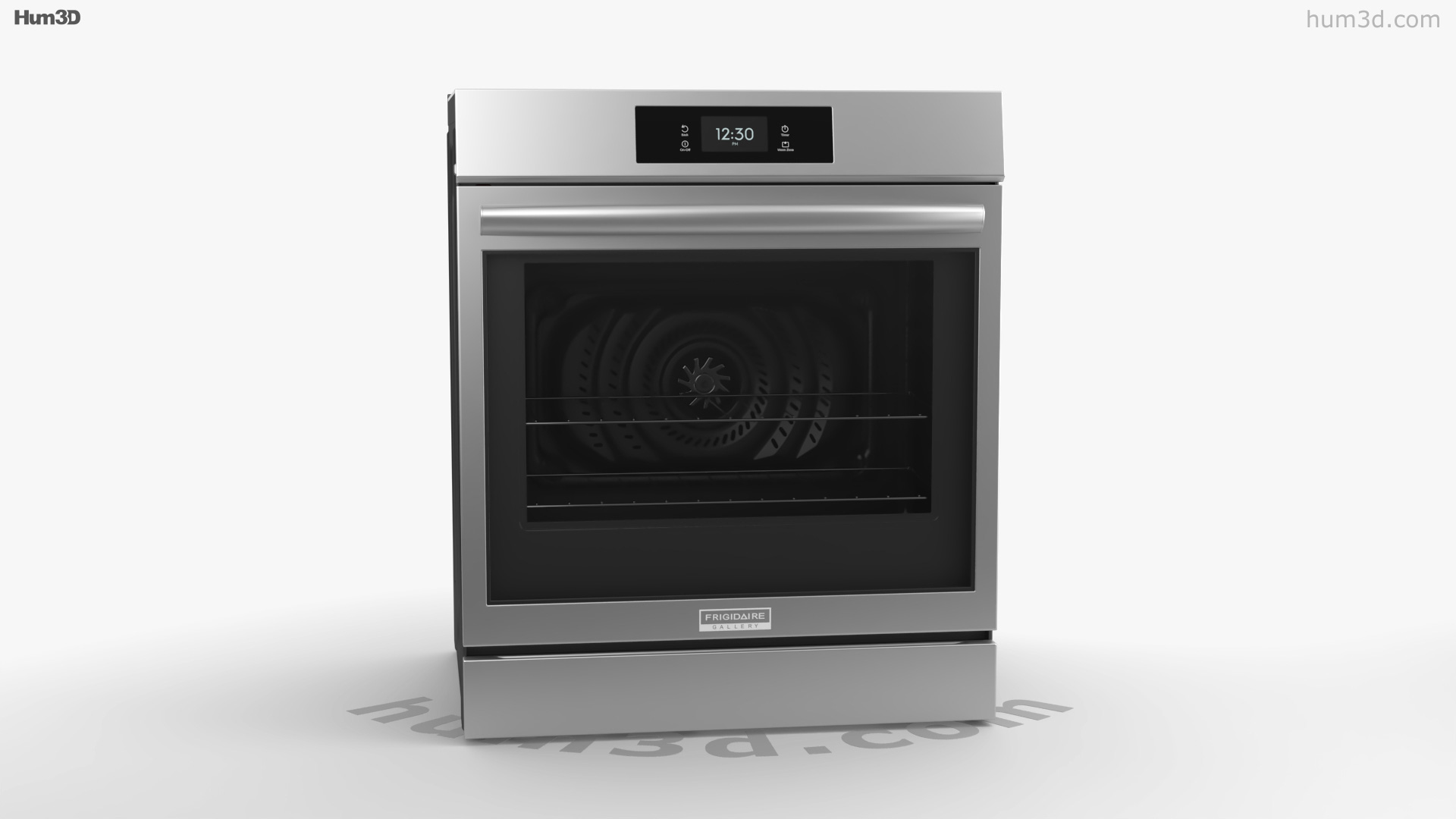360 view of Frigidaire Gallery 30 Inch Front Control Induction Range 3D ...