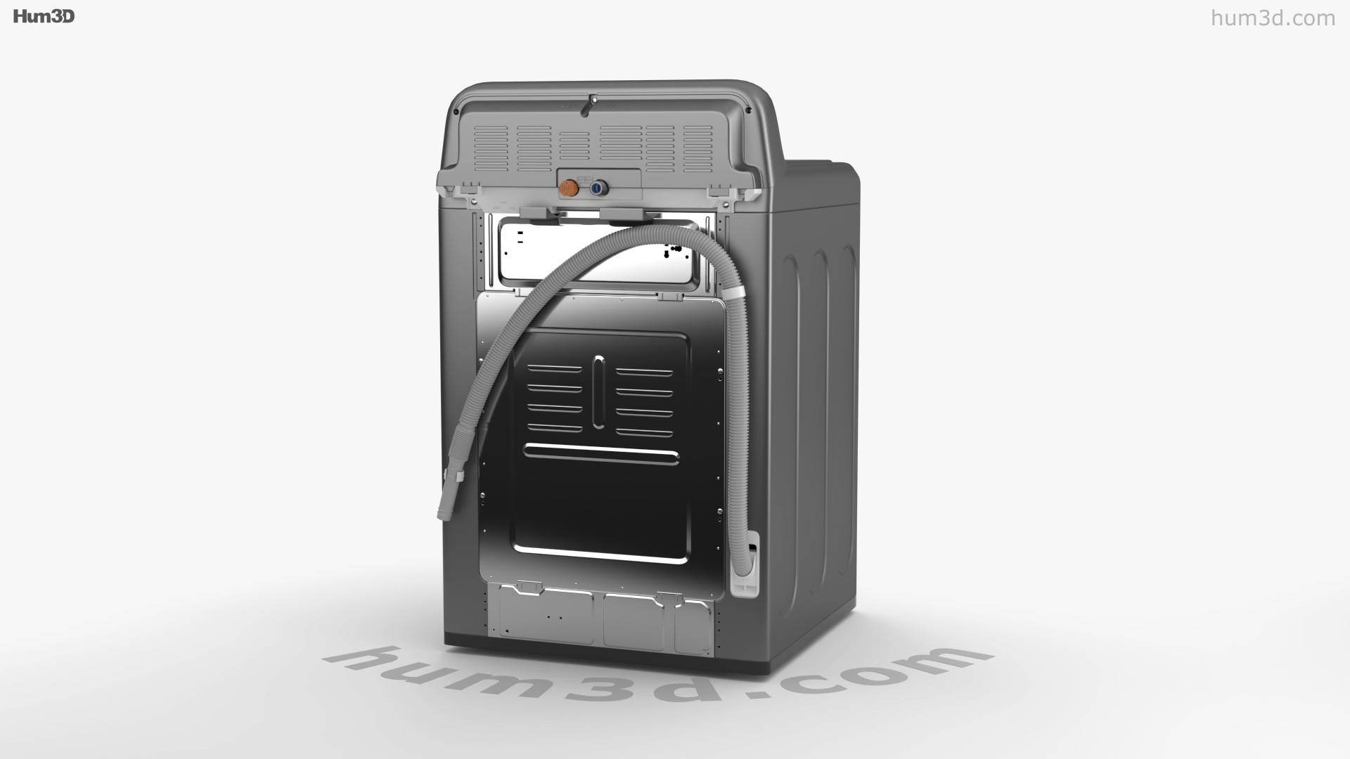 360 view of LG Electronics WT6105CM Top Load Washer With Agitator 3D ...