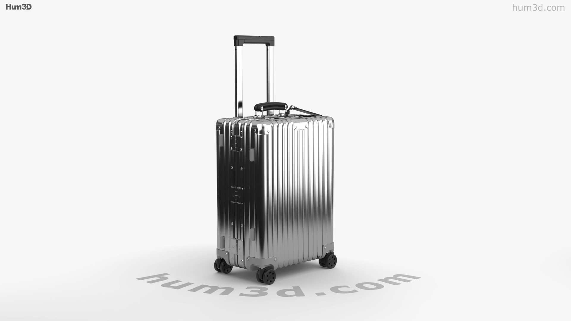 360 view of Rimowa Classic Cabin Suitcase 3D model - 3DModels store