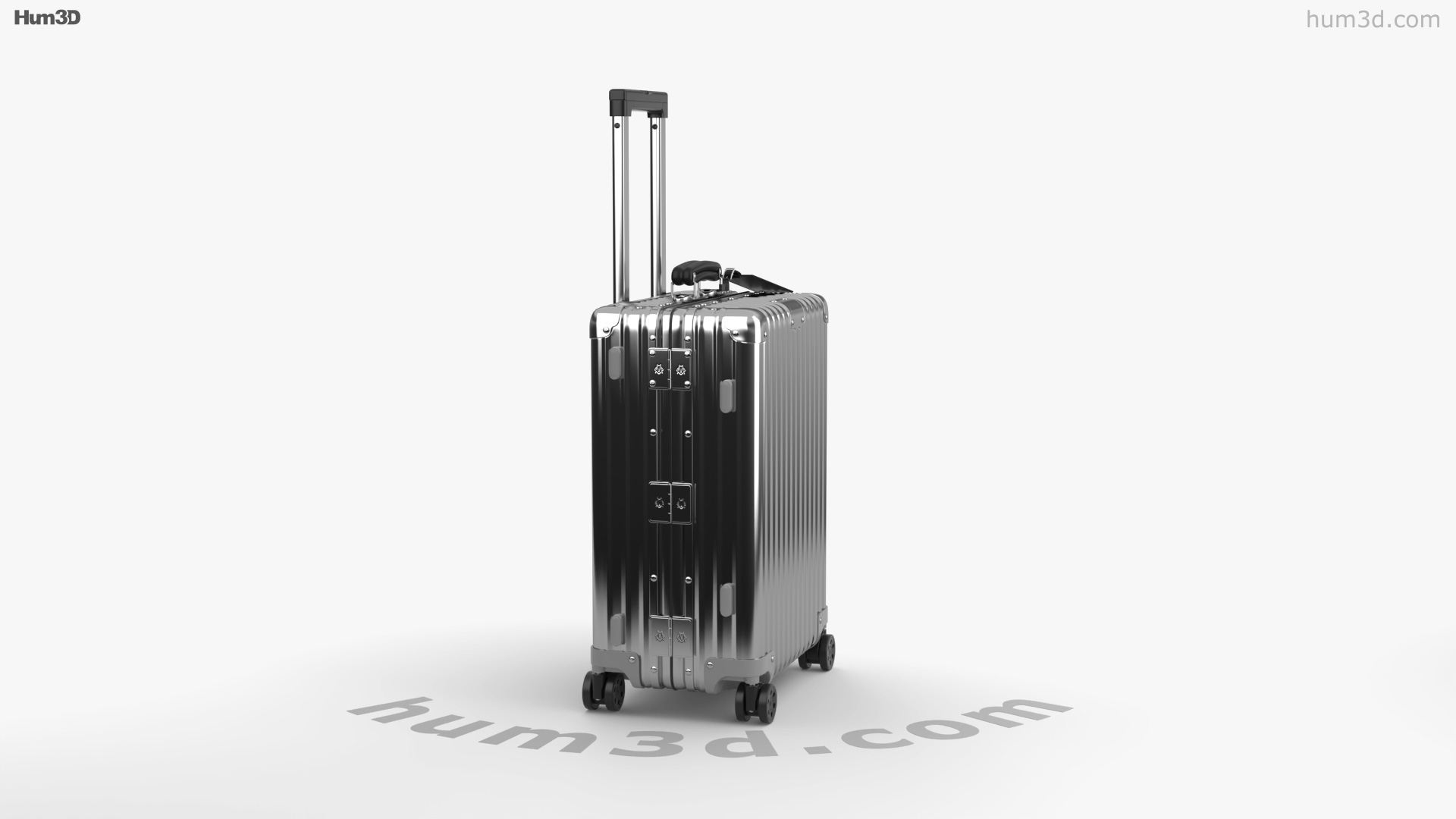 360 view of Rimowa Classic Cabin Suitcase 3D model - 3DModels store