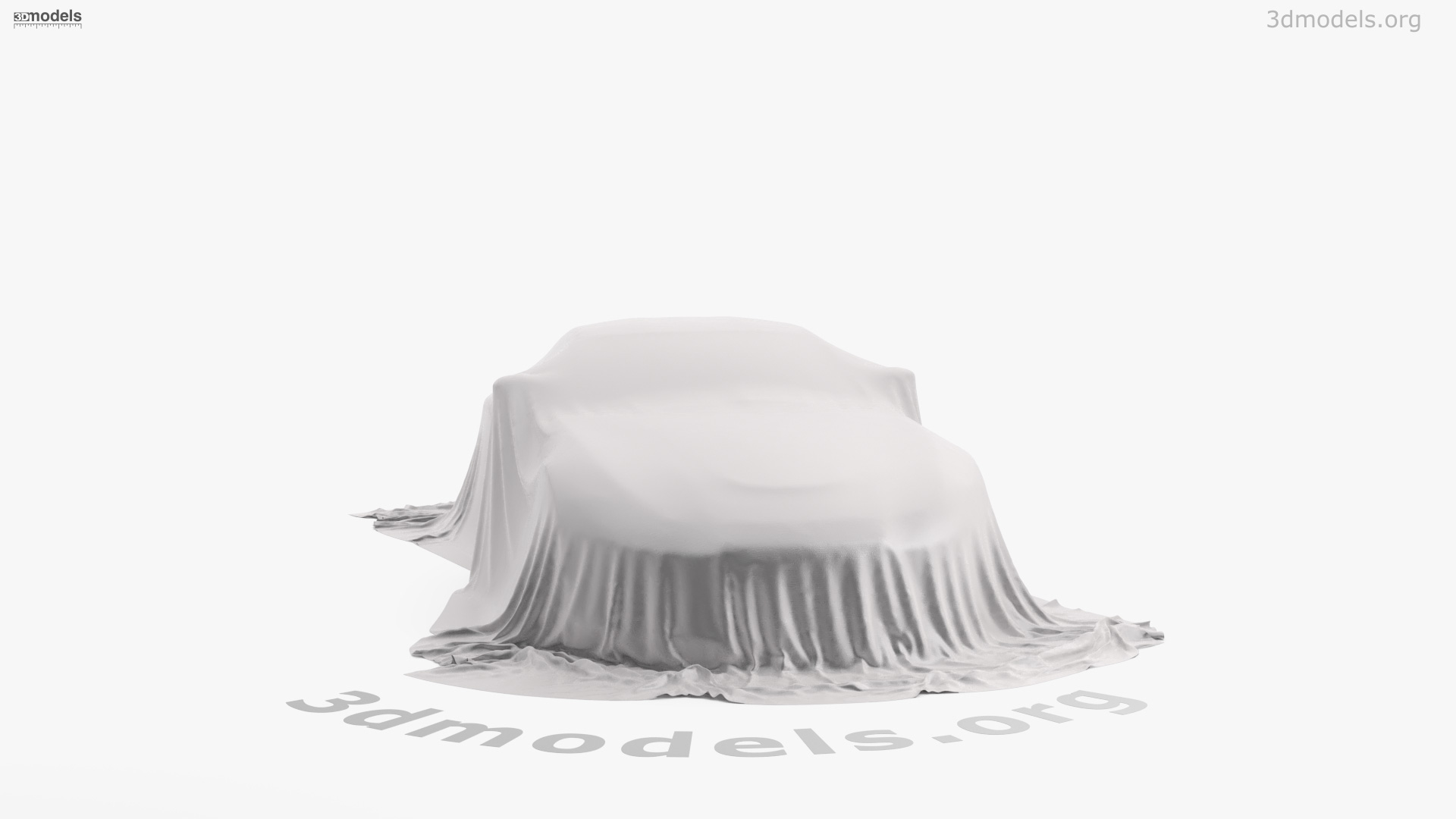 360 view of Car Cover Gray Coupe 3D model - 3DModels store