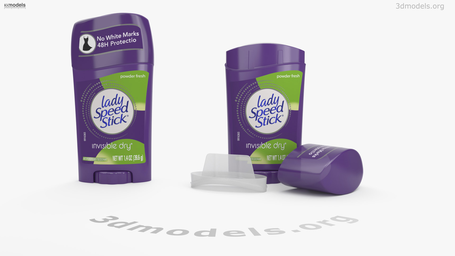 360 view of Lady Speed Stick Dry Deodorant 3D model - 3DModels store