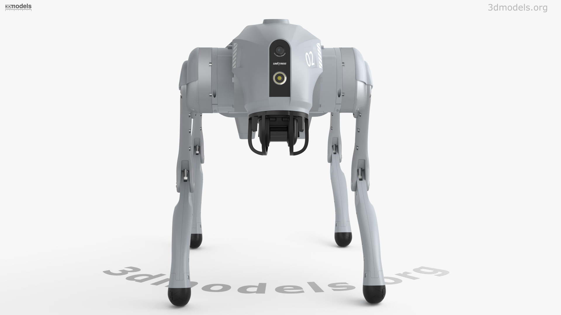 360 view of Unitree Go2 Robot Dog 3D model - 3DModels store