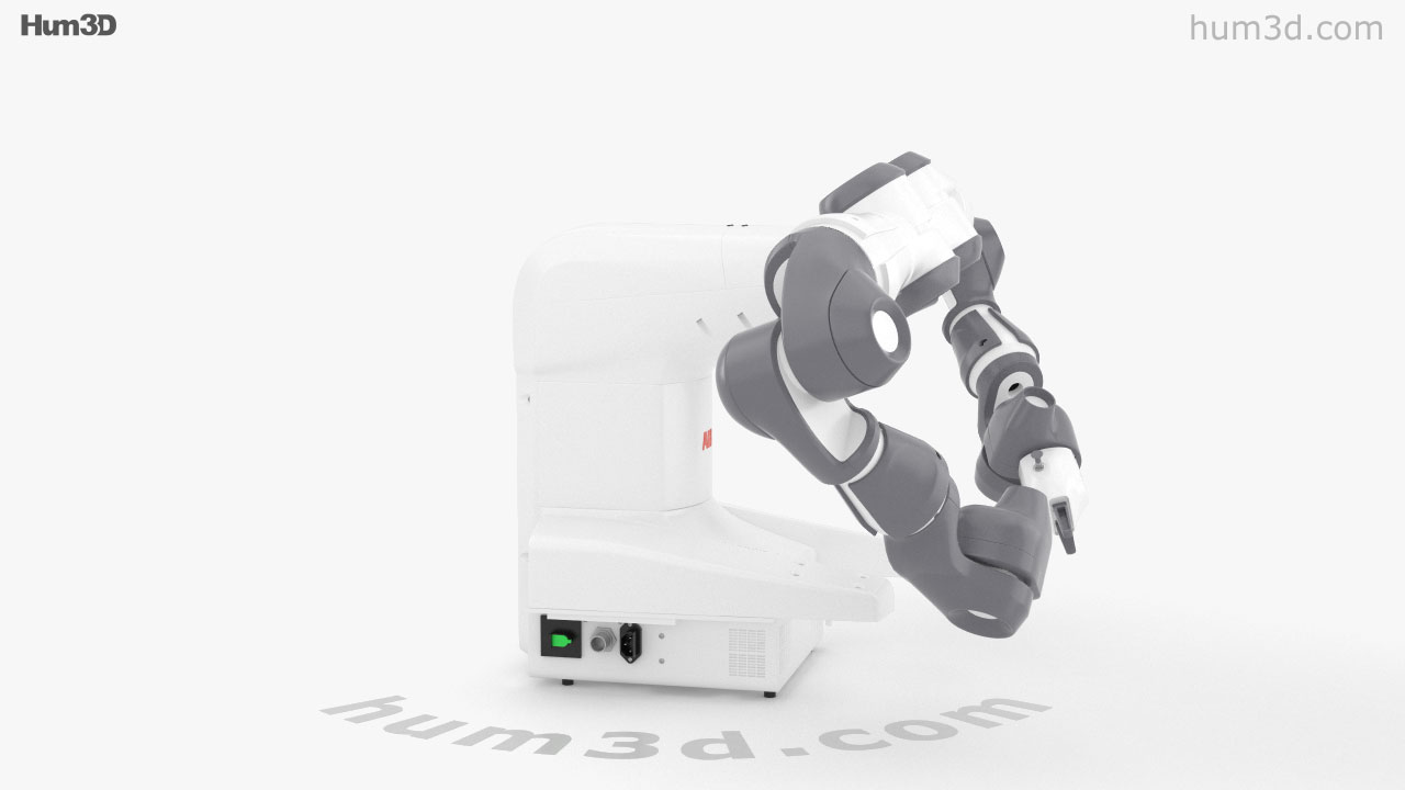 360 view of ABB Robot 3D model - 3DModels store