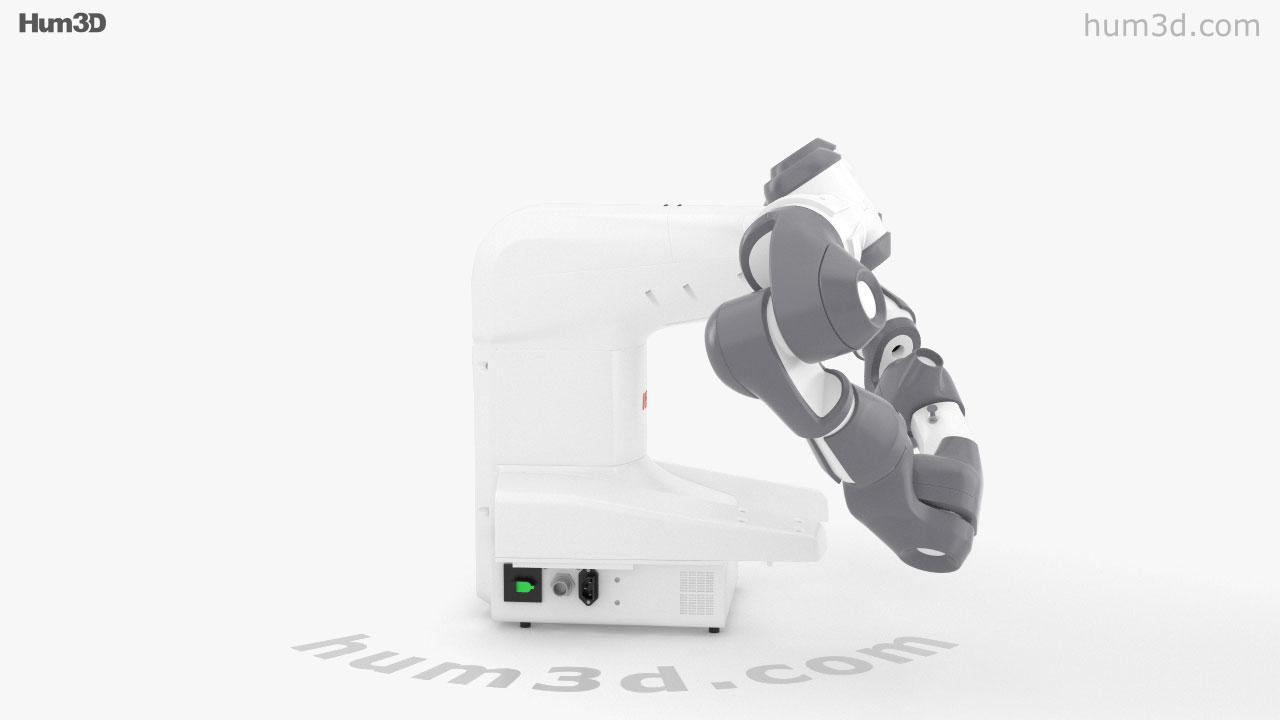 360 view of ABB Robot 3D model - 3DModels store