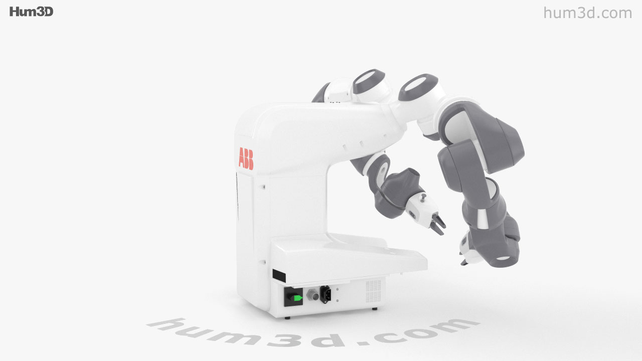 360 view of ABB Robot 3D model - 3DModels store