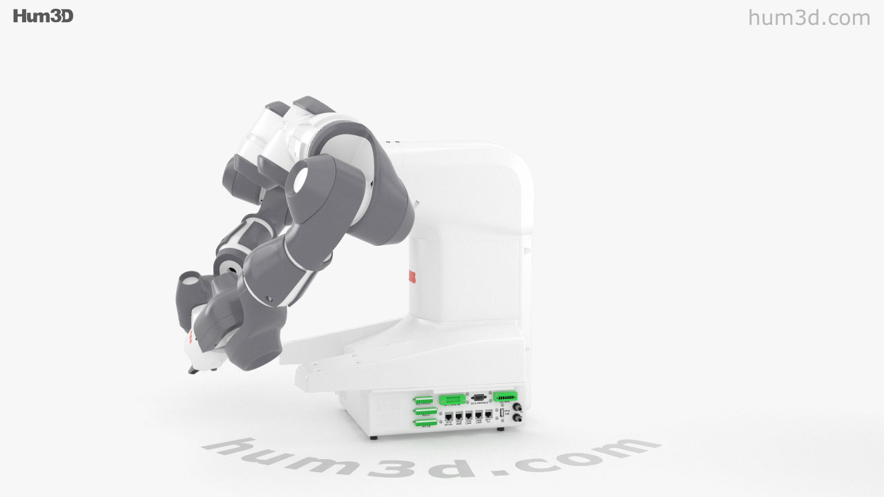 360 view of ABB Robot 3D model - 3DModels store